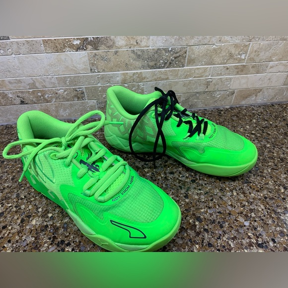 Puma | Shoes | Puma Lamelo Ball Mb Lo Green Gecko Mens 65 With Box ...